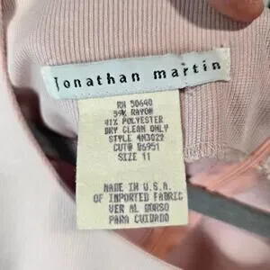 jonathan martin | Dresses | Vintage Jonathan Martin Mod Sheath Dress ...